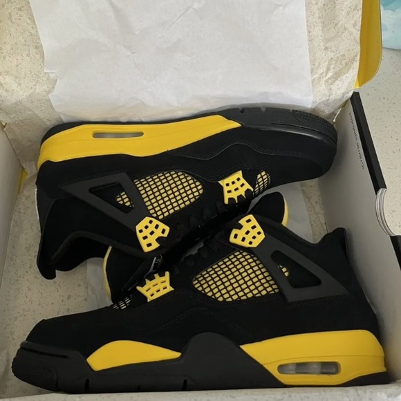 Jordan | Shoes | Lighting Jordan 4s | Poshmark